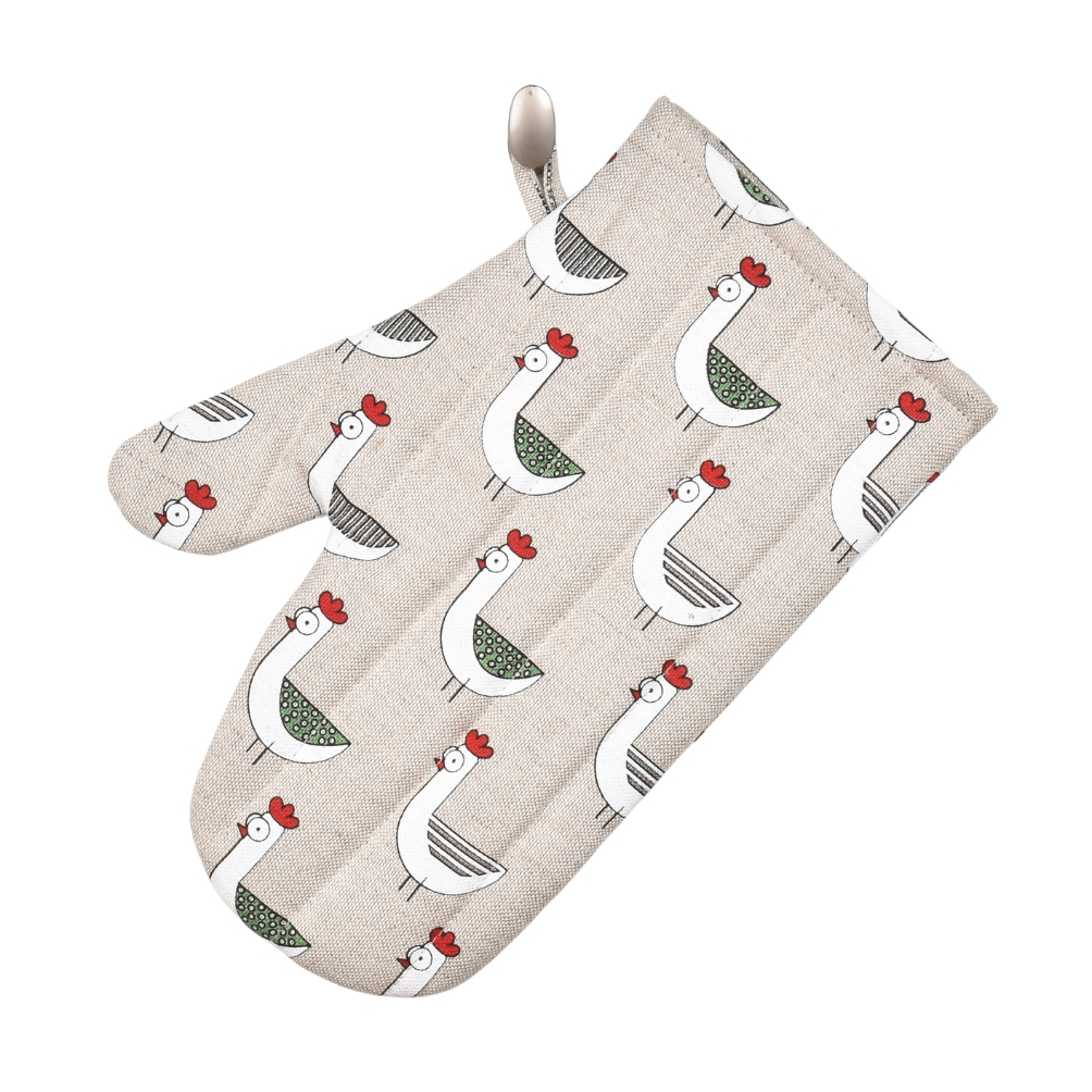 Mitten Hen | Linen By Linas