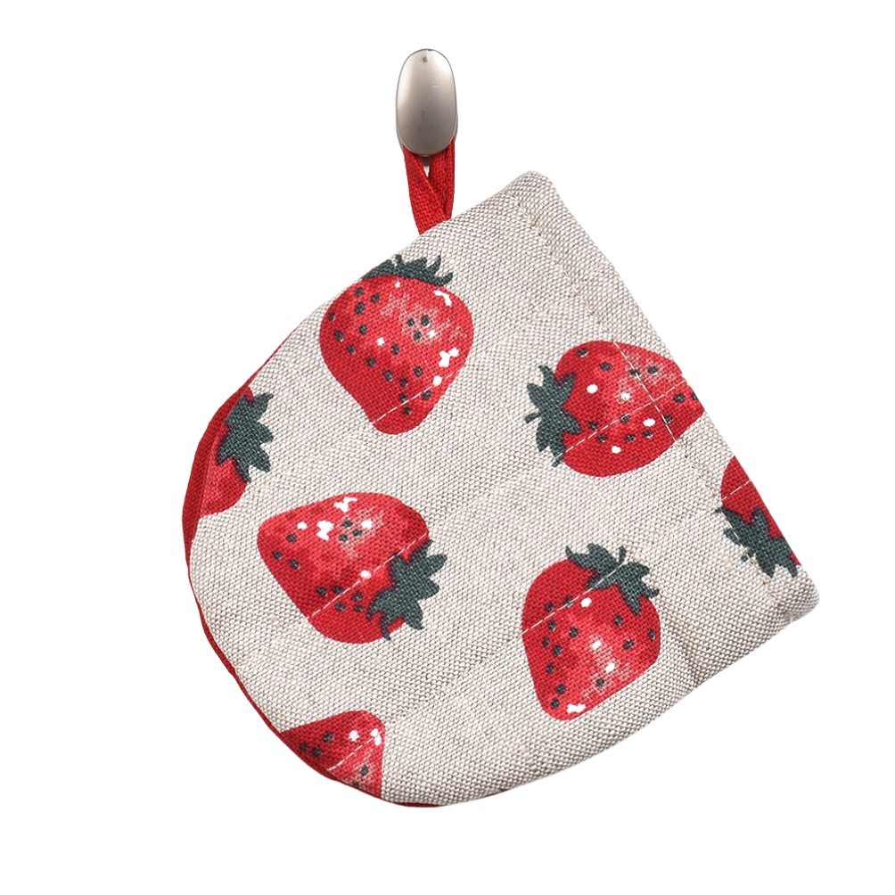 Mini mitten Strawberries | Linen By Linas